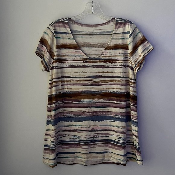 J. Jill | Tops | Jjill Petite Womens Pima Elliptical Shirt | Poshmark